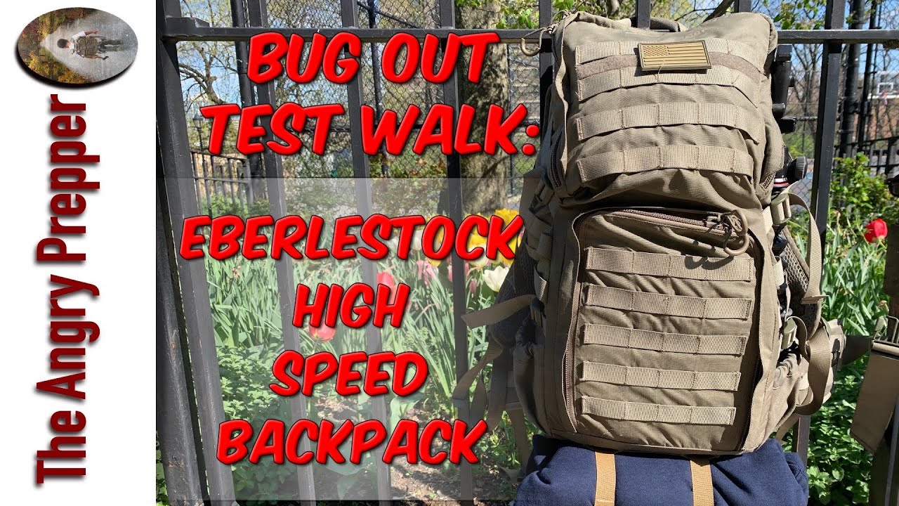 Bug Out Test Walk: Eberlestock HiSpeed Backpack - YouTube