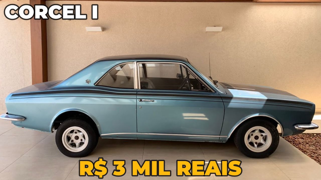 FORD CORCEL 1 À VENDA POR APENAS 3 MIL REAIS - YouTube