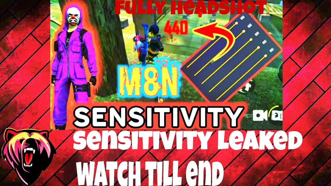 M8n sensitivity revealed | fully headshaots 100% true | pls watch till ...