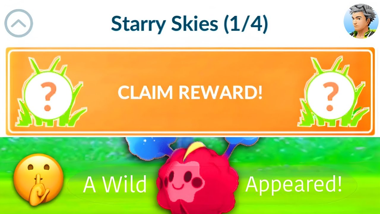 Speedrunning "Starry Skies" Special Research in Pokemon Go (Free Cosmog ...