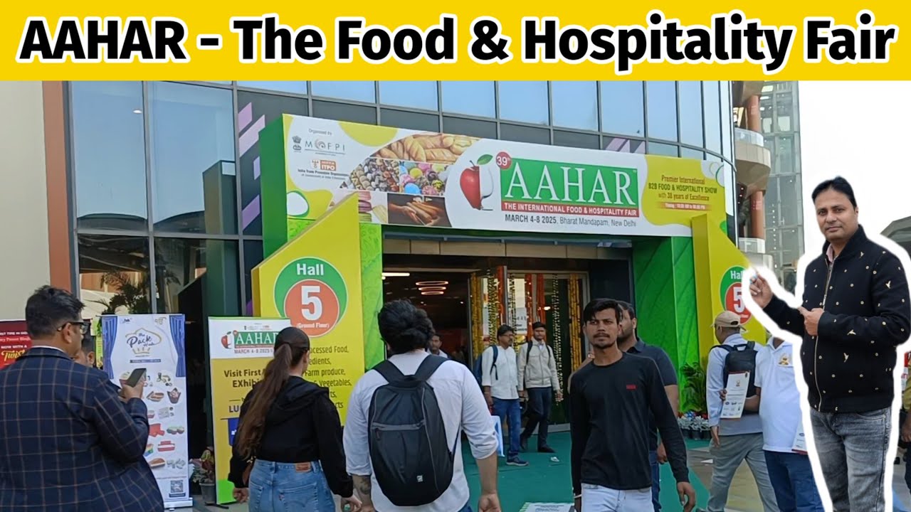 Aahar 2025 | Food & Hospitality Fair 2025 | Aahar Pragati Maidan - YouTube