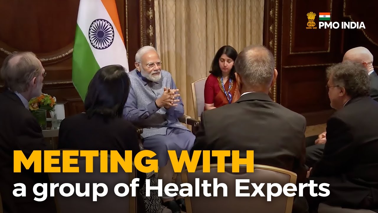 Prime Minister Narendra Modi meets a group of Health Experts in New ...