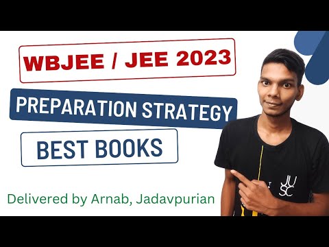 Preparation Strategy For JEE & WBJEE 2023 | Which Books To Follow ...