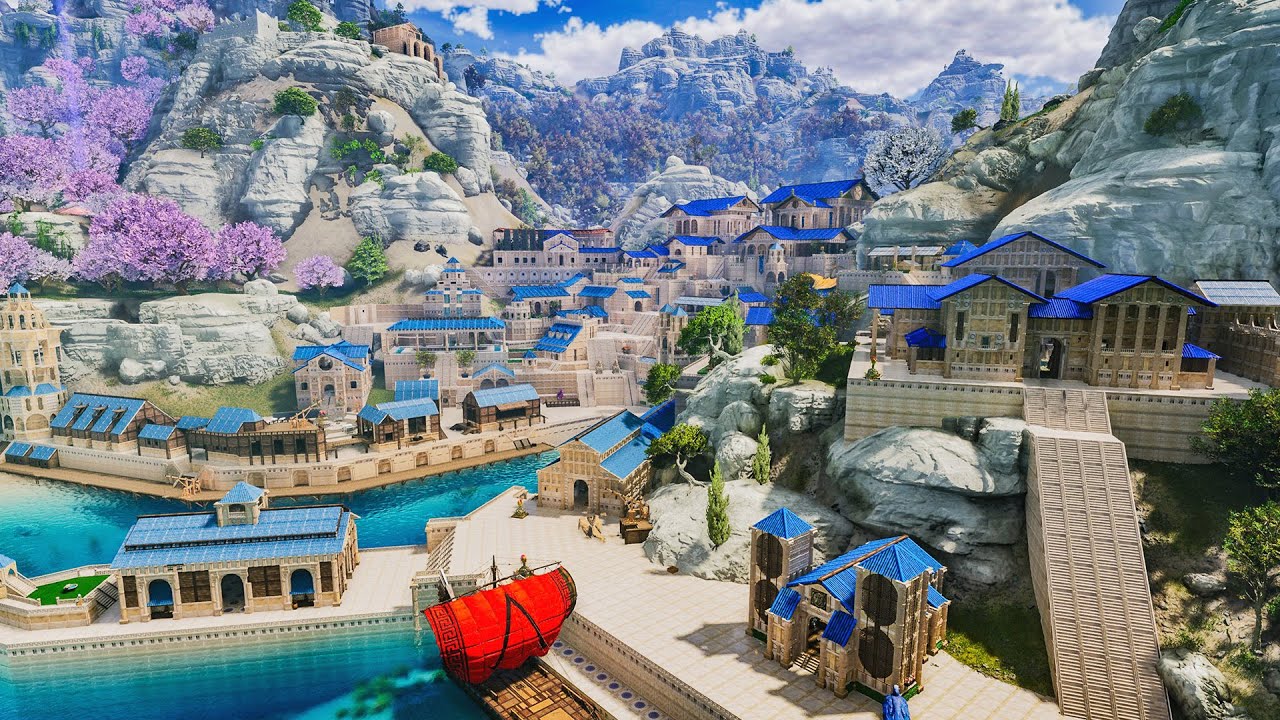 We Built a Giant Greek City on Astraeos in ARK: Survival Ascended ...
