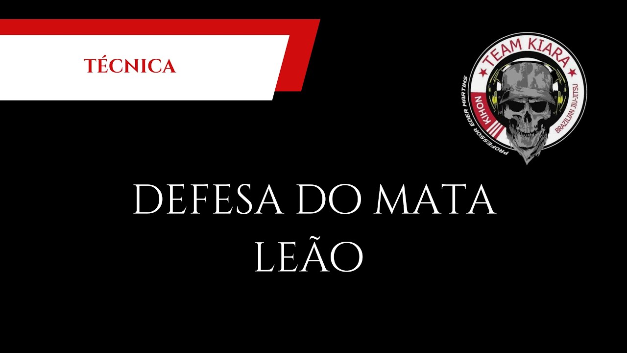 DEFESA do MATA LEÃO! - YouTube