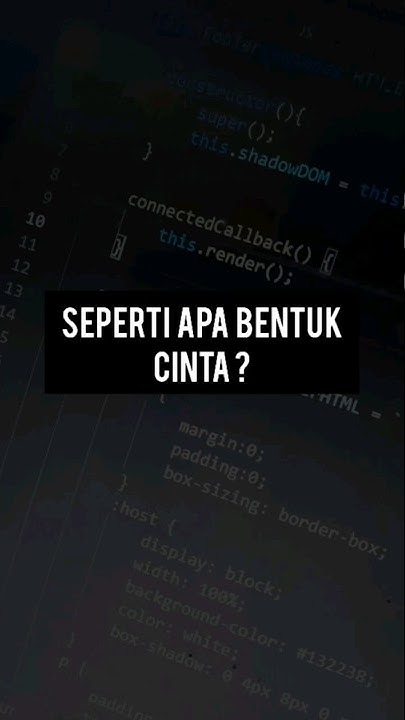 Bentuk cinta 🐍 #love #python #cinta #programming #coding #videoshorts # ...