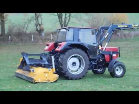 IHC 744 & Case 844 XLN Bei der Arbeit-Mulchen-Müthing|GoPro| - YouTube