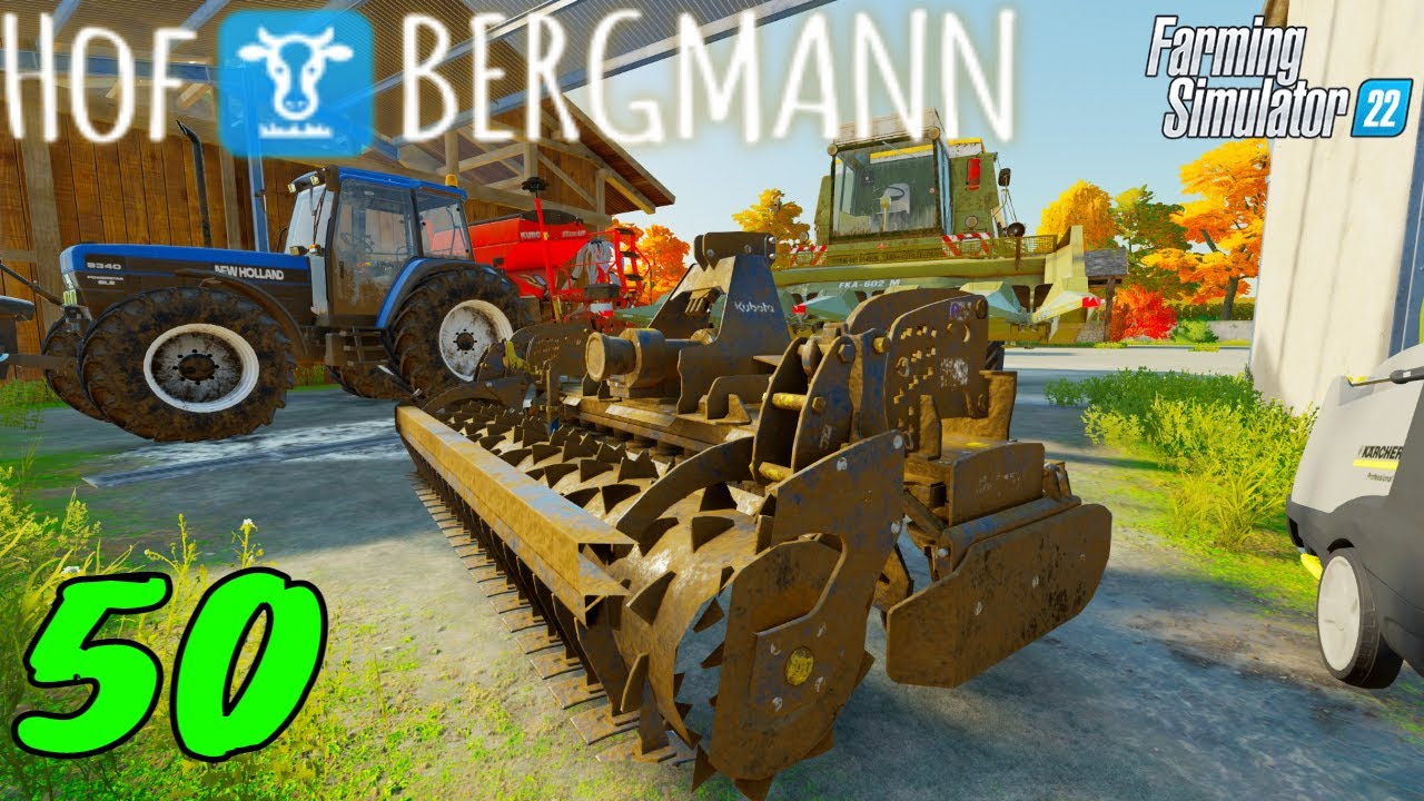 Poslední práce před zimou Hof Bergmann #50 Farming simulátor Let's Play ...