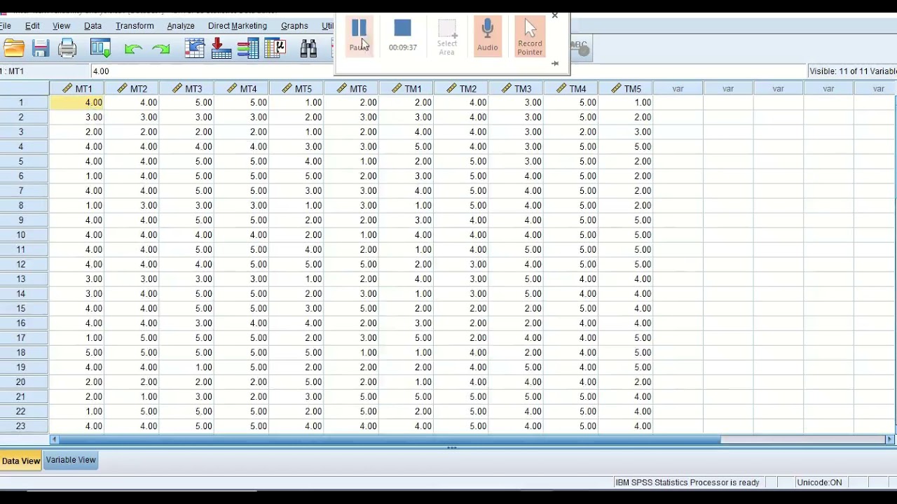 Inter-item Reliability Analysis using SPSS - YouTube