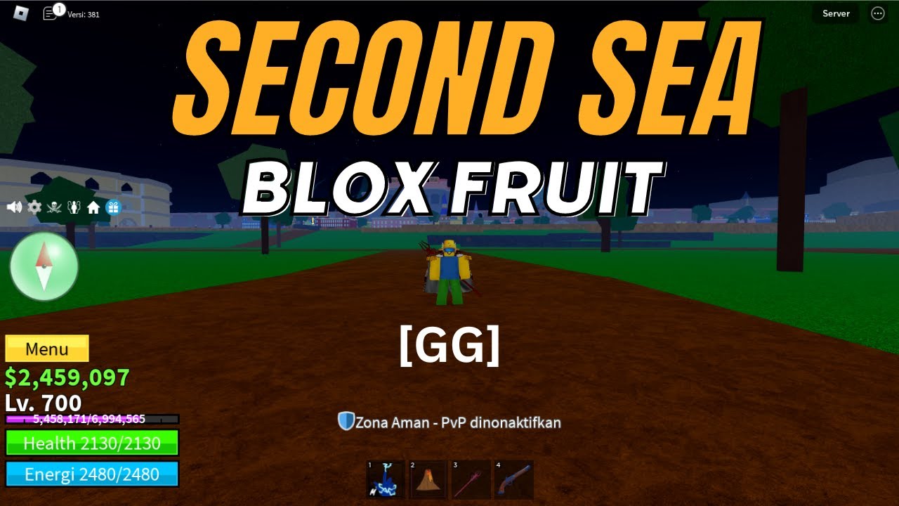 Aku Menuju Second Sea!!! I Roblox Blox Fruits - YouTube