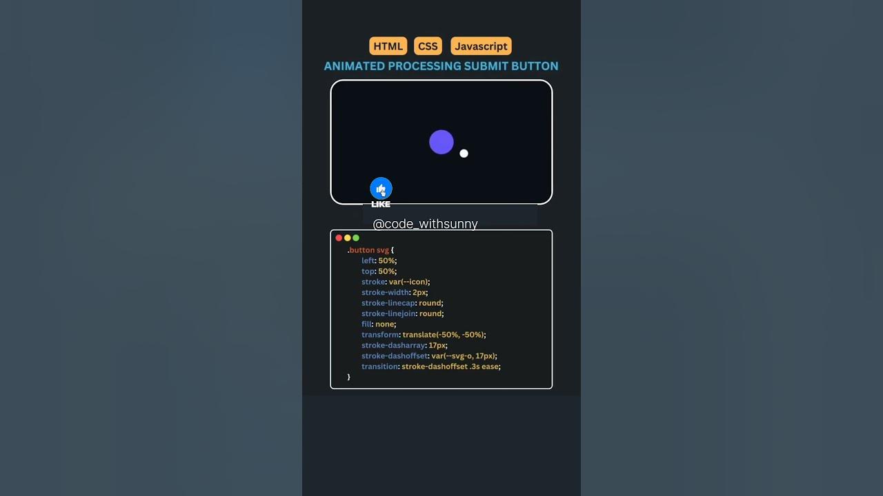 Processing Submit Btn Coding Learnhtml5andcss3 Webdesign Htmlcss Youtube