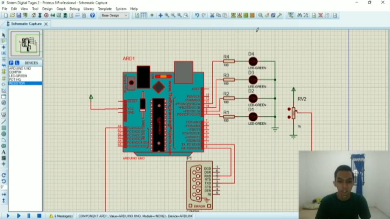 Kirim data ke website dari Proteus, Arduino menggunakan Python - YouTube