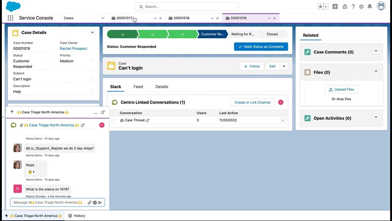 Slack Embedded in Service Cloud Utility bar - YouTube Slack Embedded in Service Cloud Utility bar - YouTube