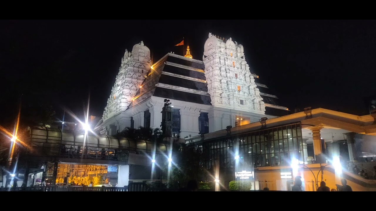 Iskon night view... - YouTube