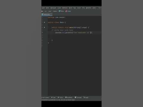 REMAINDER IN JAVA - YouTube