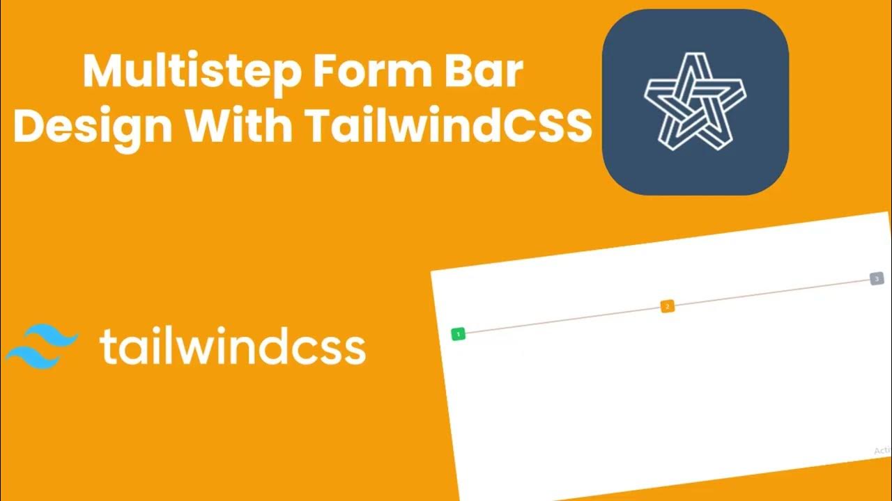 Multistep Form design using TailwindCSS | Tailis #tailwind #tailwindcss ...