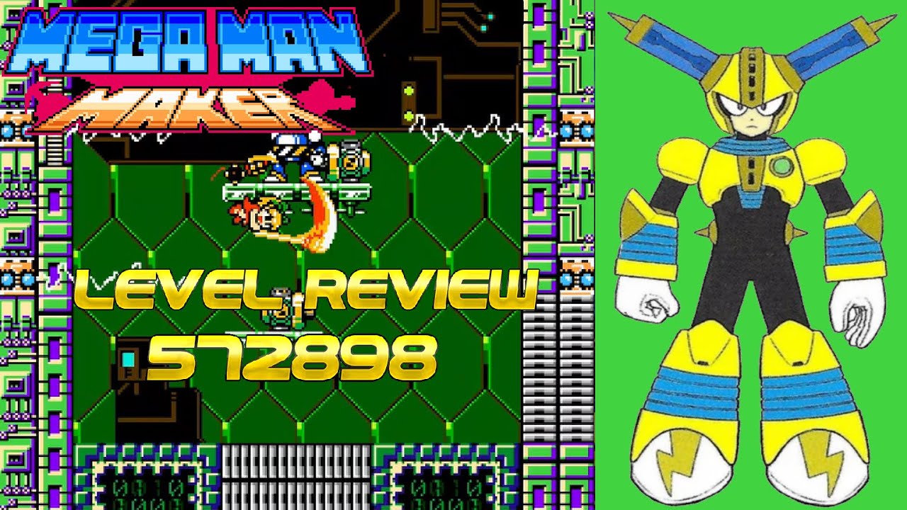 ロックマン Mega Man Maker Level Review - Chip Man 572898 - YouTube
