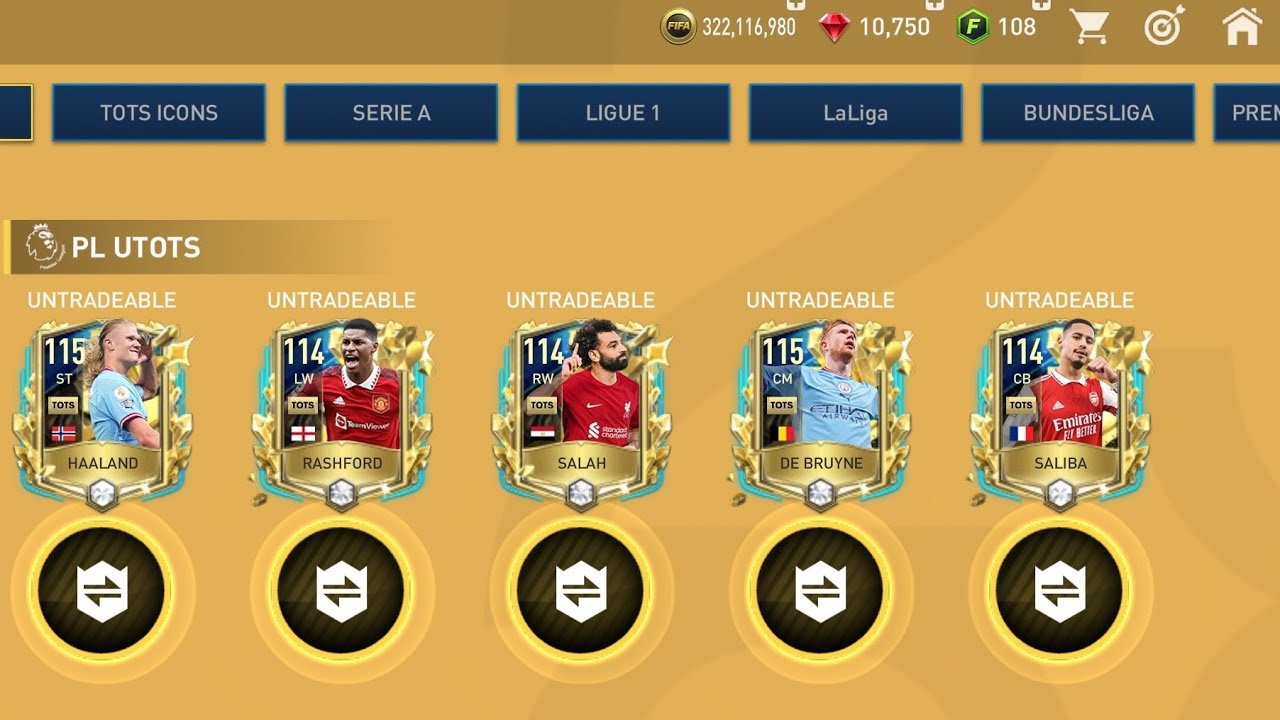 fifa mobile live pack openings and utots - YouTube