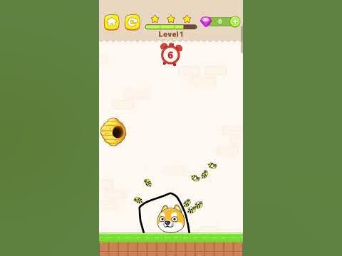 Game Save The Dog Level 1 gameplay - YouTube