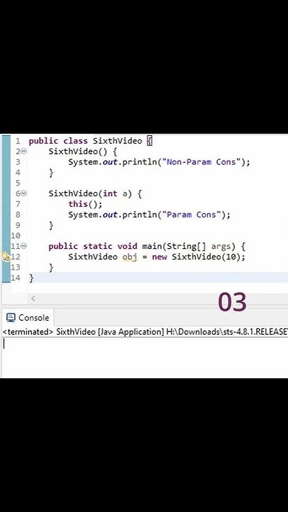 Function call inside constructor - Java - YouTube
