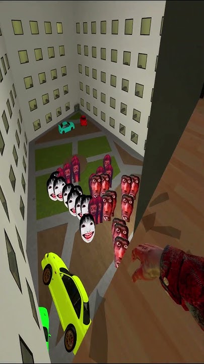 Creepy Nextbots chase me in Liminal Hotel Gmod Nextbot - YouTube