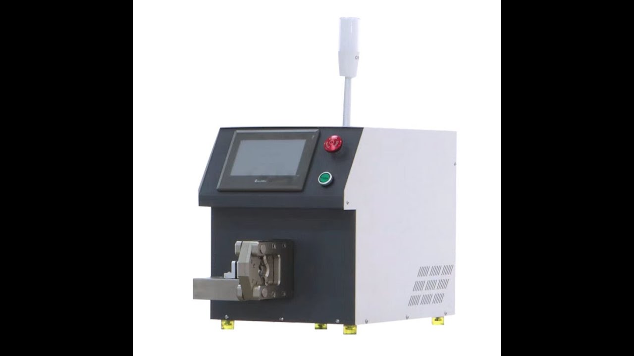 SA-MH260 Semi-automatic crimp machine Servo Motor for hexagon edge ...