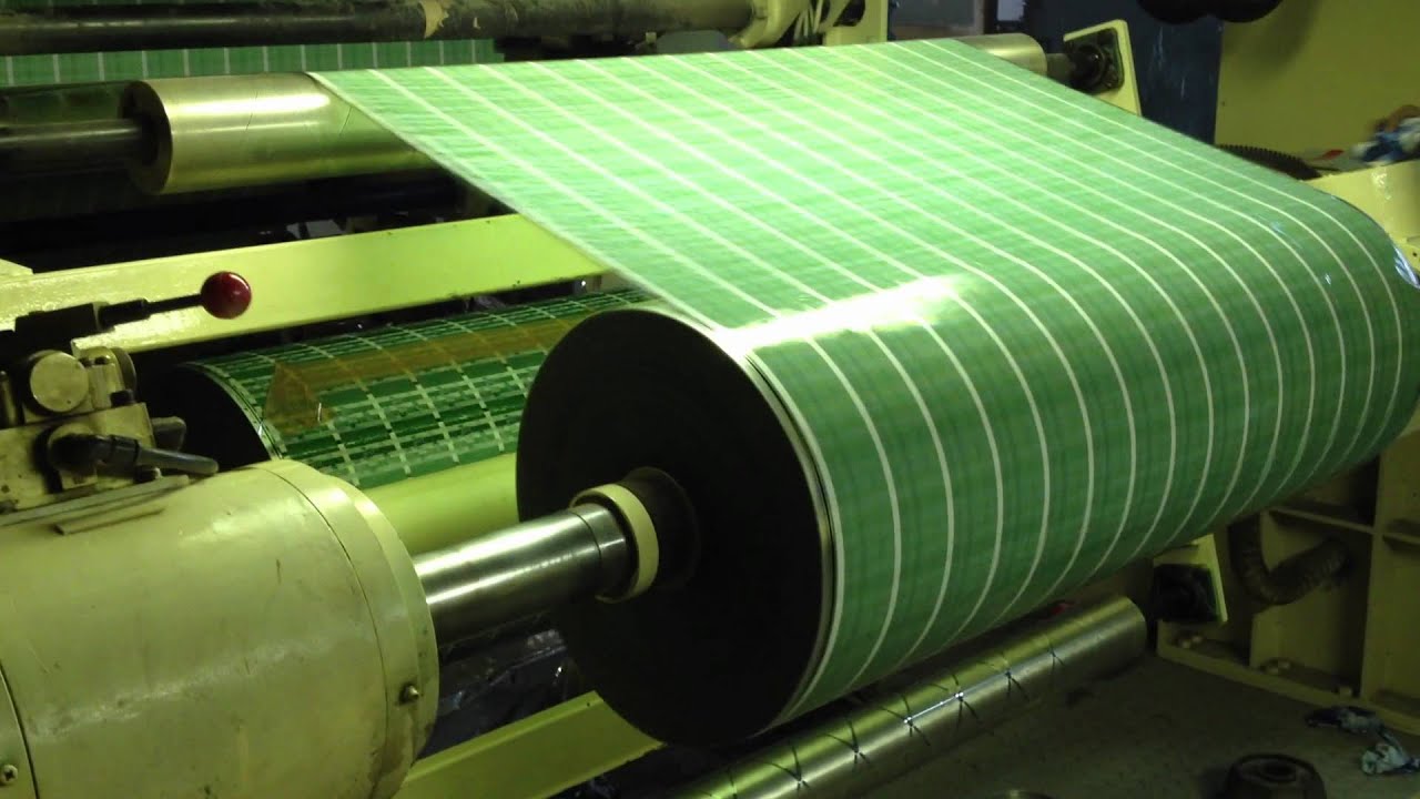 Okazaki dry laminator machine - YouTube