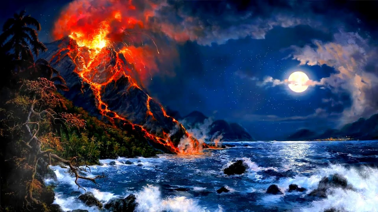 Volcano Island - YouTube