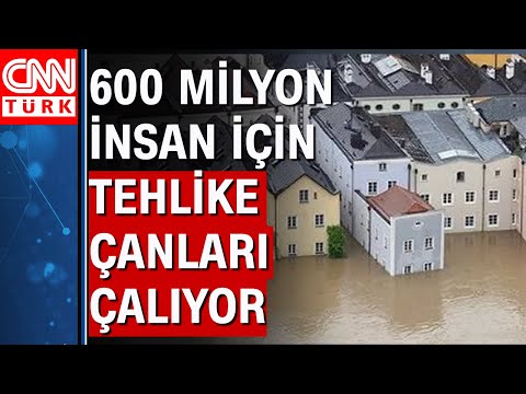 Sıcaklık 3 derece daha artarsa 50 şehir sular altında kalabilir