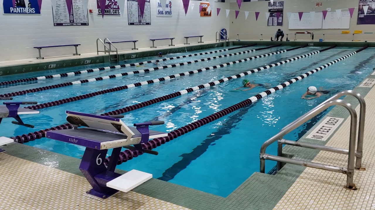 First day of swim practice January 18, 2021 - YouTube