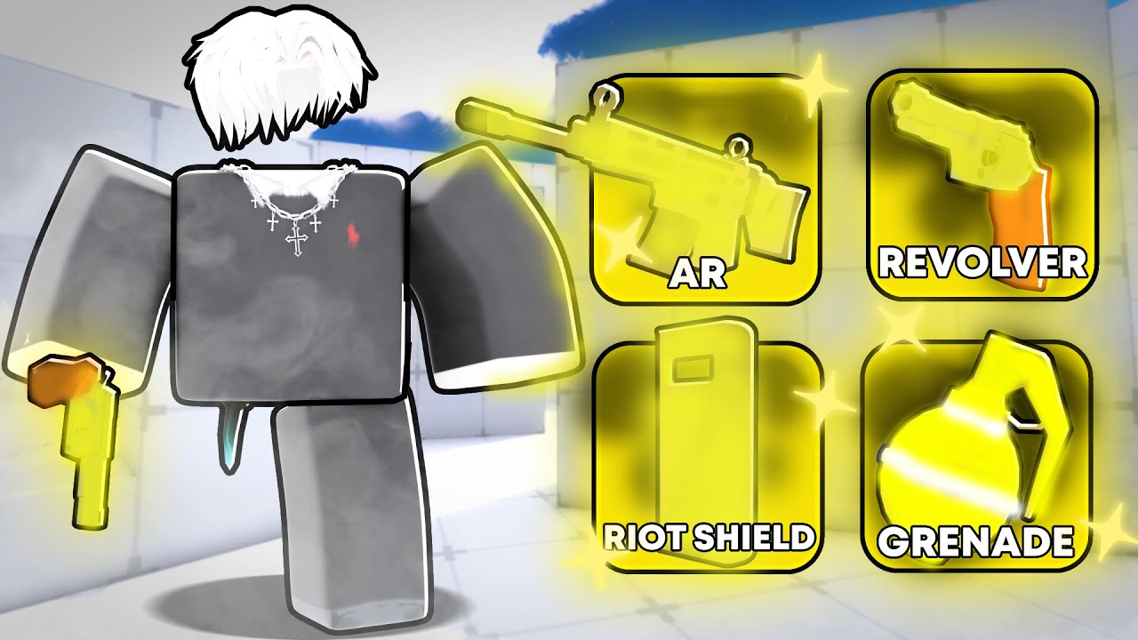 I Used A FULL GOLD LOADOUT In Roblox Rivals!!! - YouTube