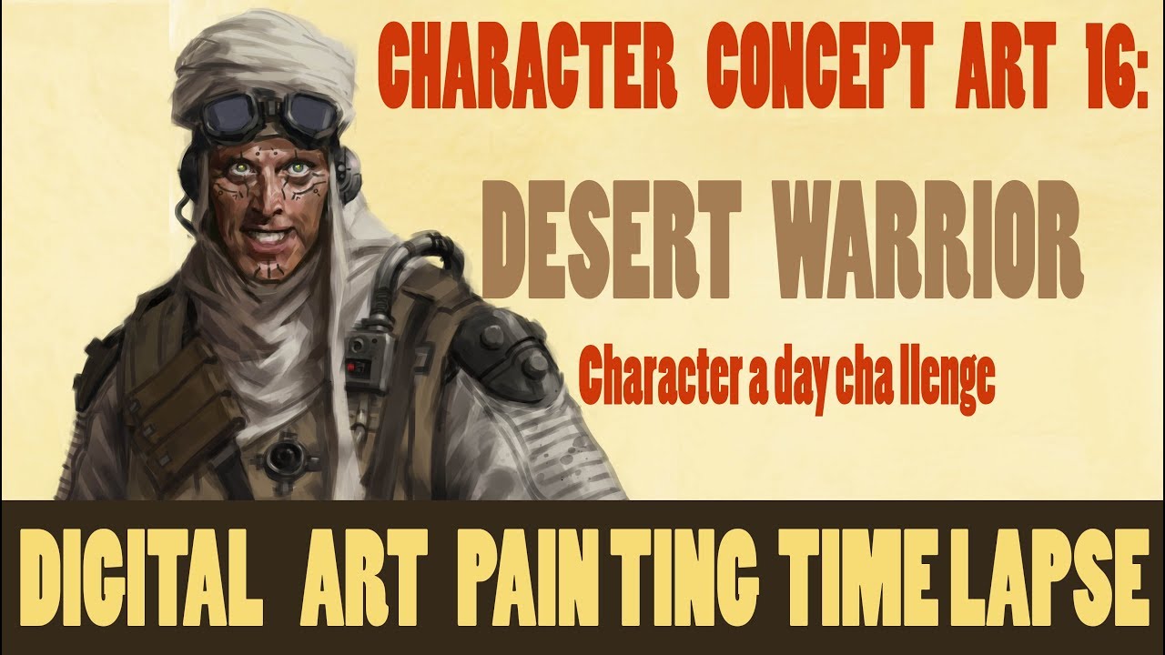 Digital Art Painting [Time Lapse]-Character Concept Art Design-16 ...