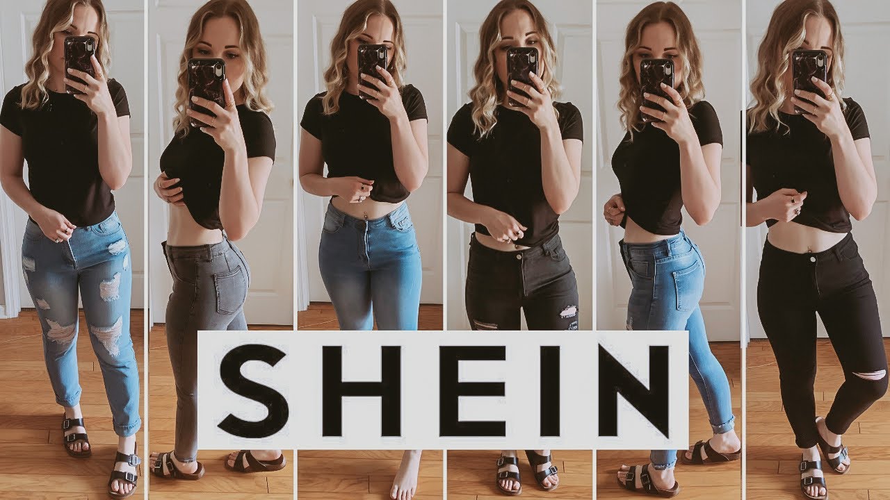 JEANS HAUL // SHEIN Jeans Try On Haul // skinny jeans - YouTube
