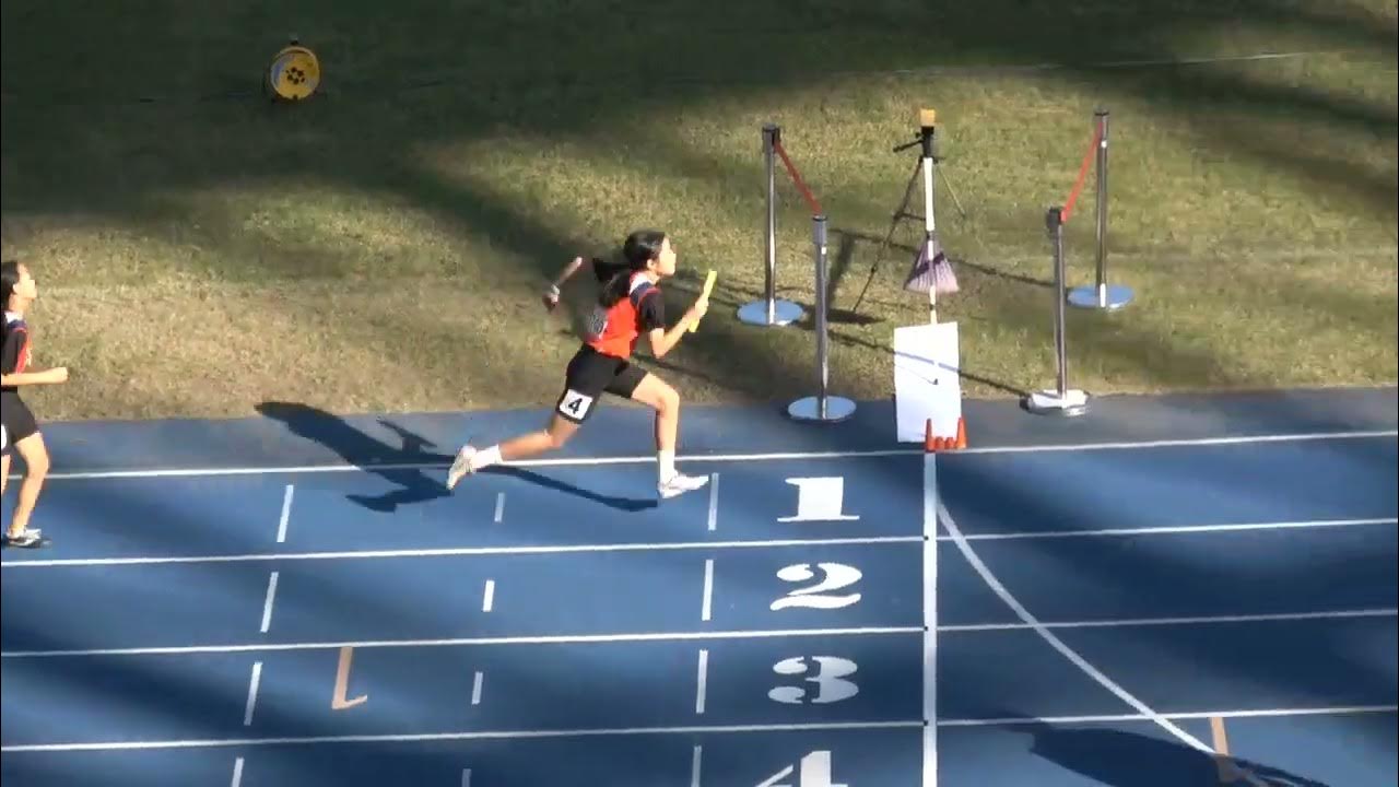 113 11 29 北市 西區女甲 800M接力計時決賽 長安國小 - YouTube