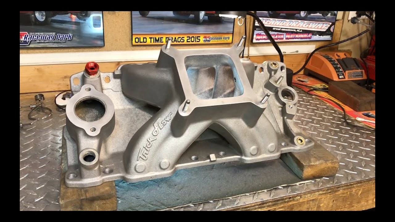 Fully Ported Trick Flow R Intake Manifold for Small Block Chevy - YouTube