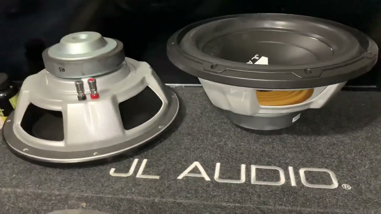 JL Audio Slot-Ported Basswedge and Jl audio w0 12inch subs - YouTube