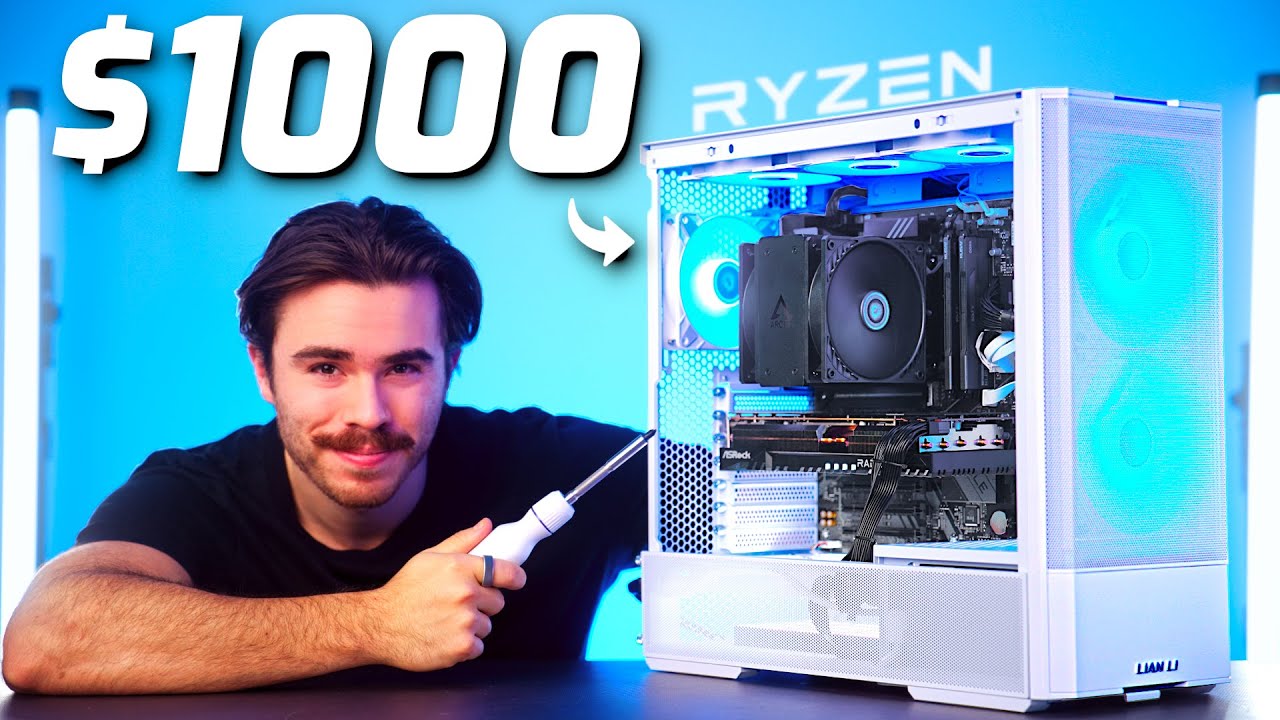 $1000 S-Tier Gaming PC Build for 2024! - YouTube
