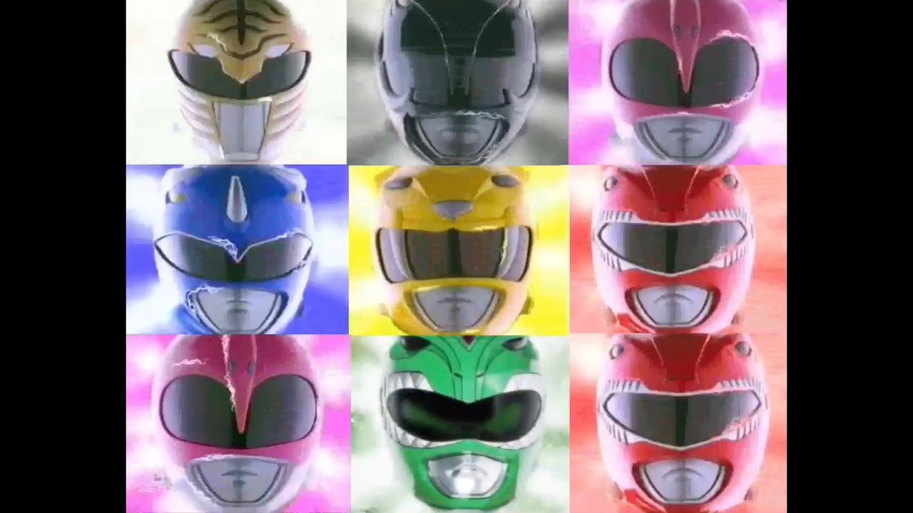 MMPR (9 Rangers Morph) Fan-Made - YouTube
