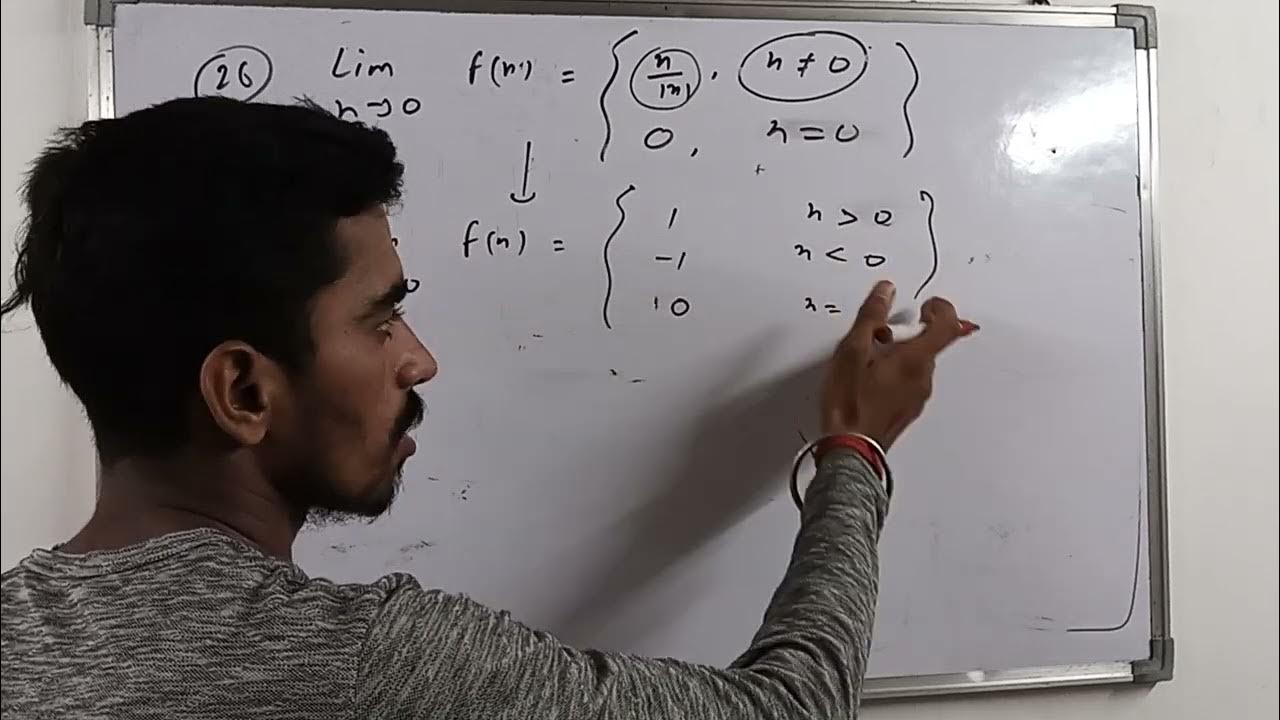 Limit Lecture -12(Question on modulus function part-2 - YouTube