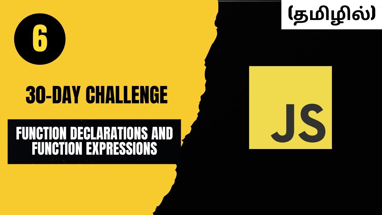 π Day 6 Function Expressions Vs Function Declarations In Javascript π§ 1980