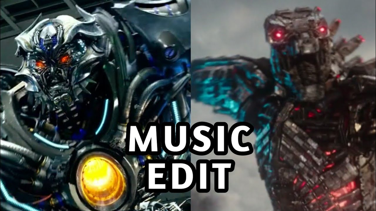 Galvatron Attack Scene with Mechagodzilla Music from Godzilla Vs Kong ...