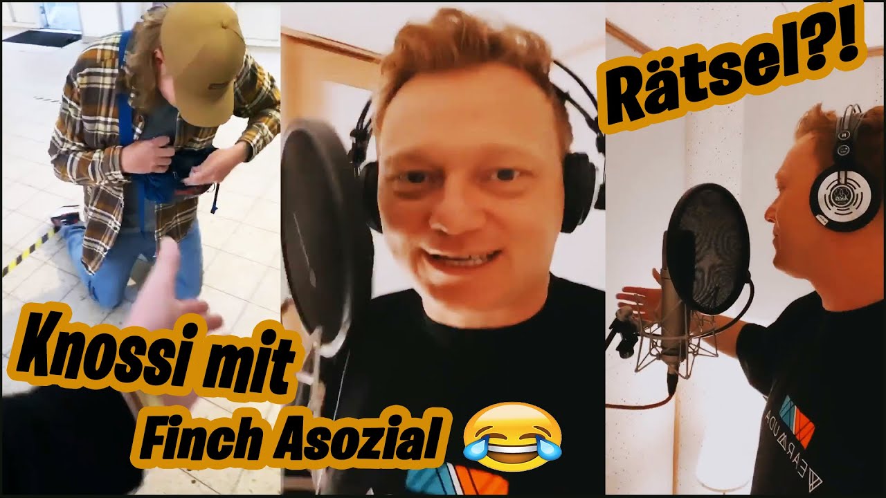 Rätselraten?!🤔 KNOSSI unterwegs mit Finch Asozial! | Knossi-Stories ...