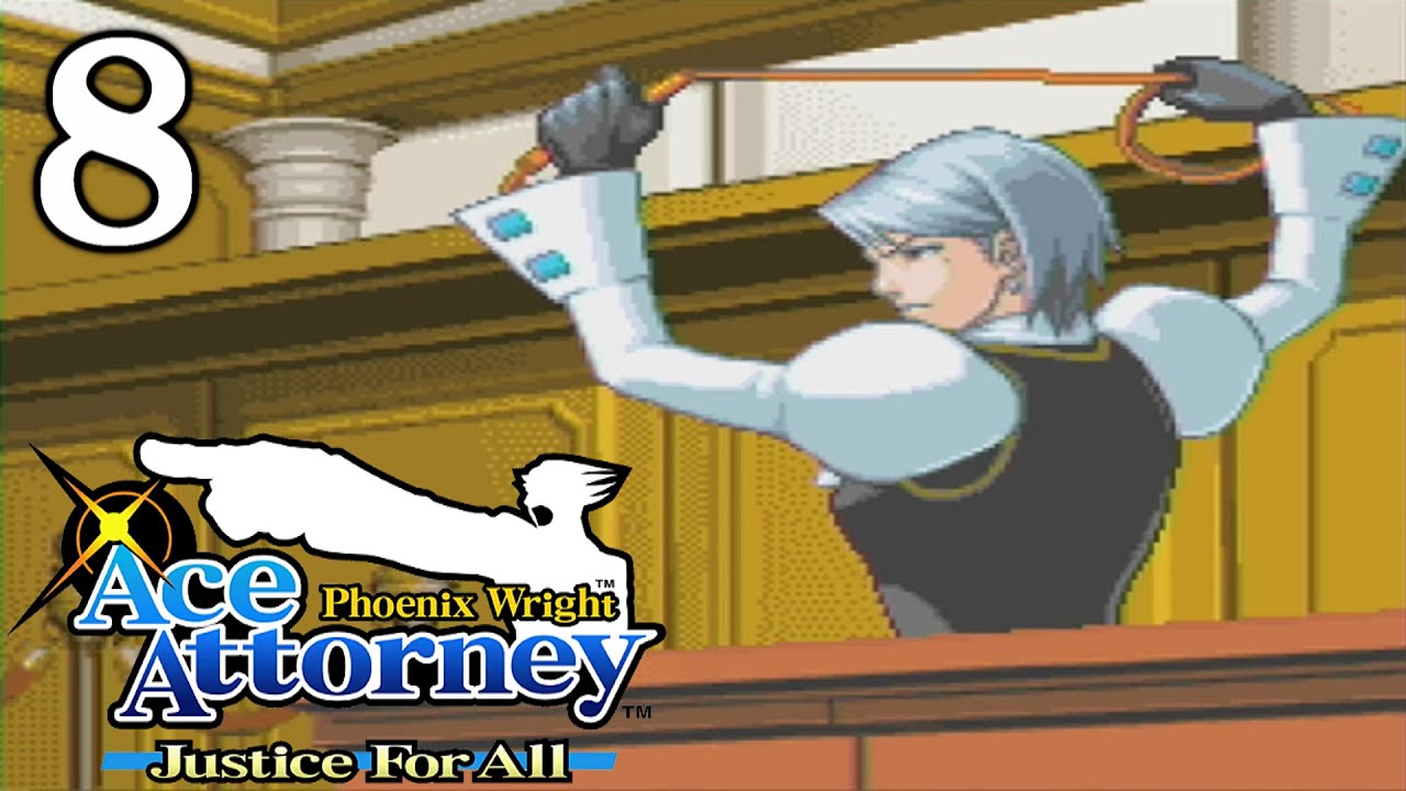 Let's Play PWAA Justice For All (BLIND) Part 8: WHEN A PROBLEM COMES ...