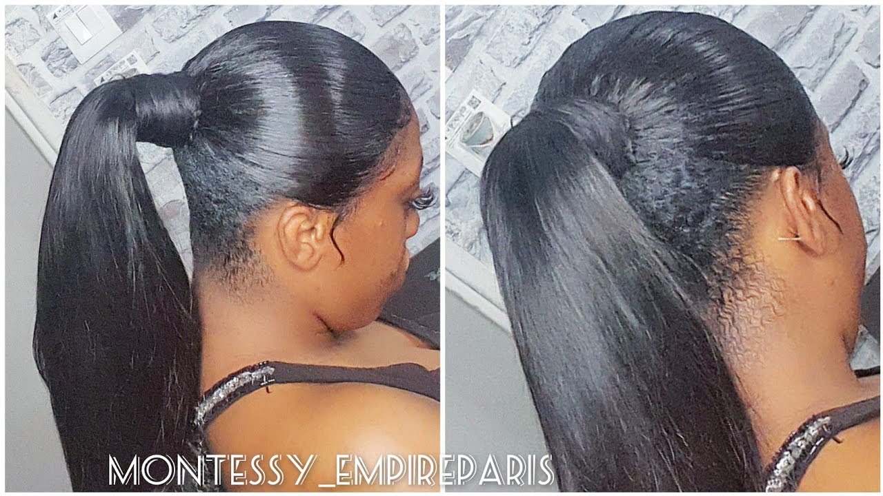 The BEST FRONTAL PONYTAIL Tutorial! - YouTube