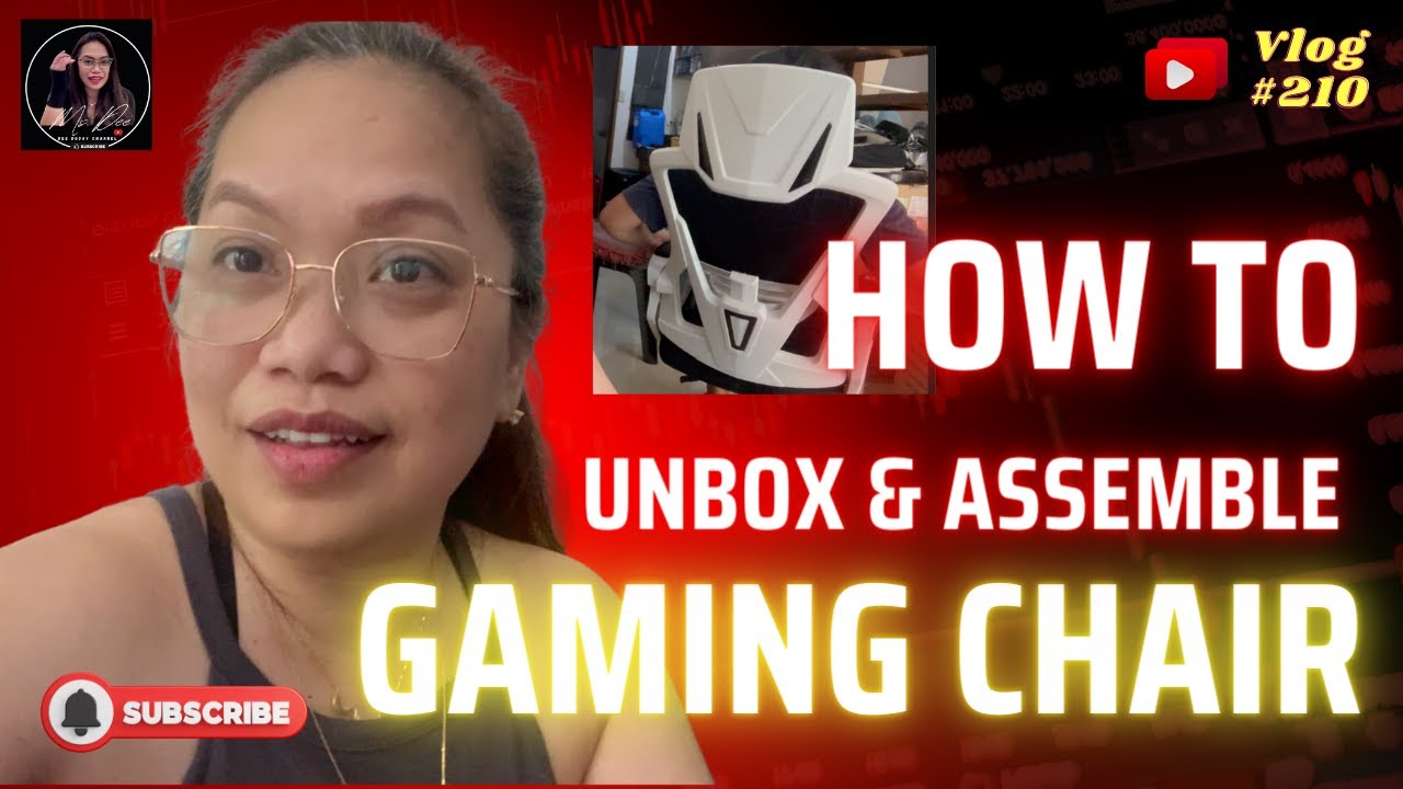HOW TO UNBOX AND ASSEMBLE A COMPUTER CHAIR 🤯🛎👍 ️ #vlog #unboxing #love ...