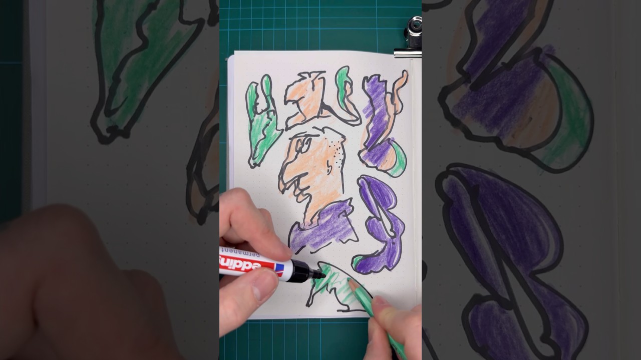 Abstract stories | DRAWING | #art #abstract #drawing #satisfying - YouTube