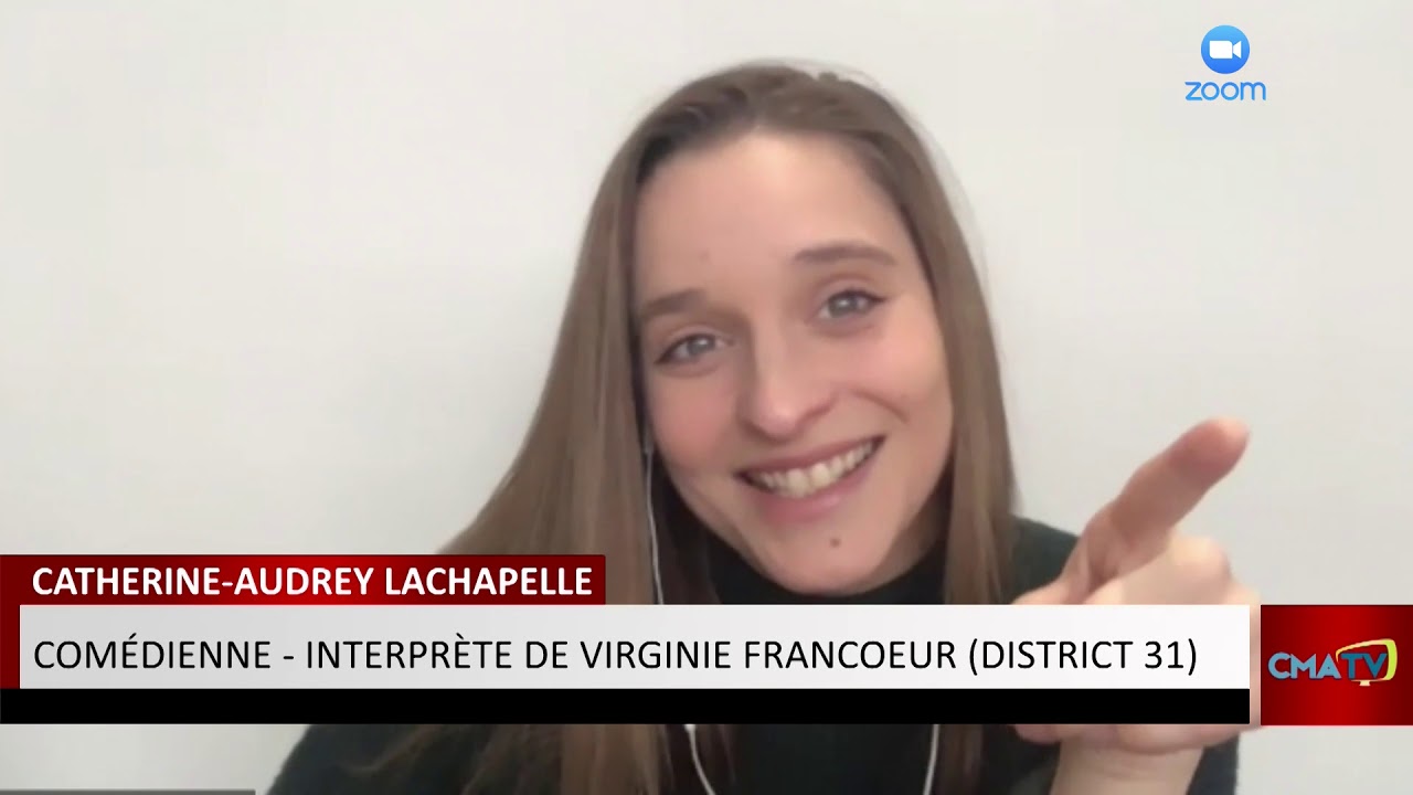 Entrevue - Catherine-Audrey Lachapelle (District 31) - 8 janvier 2021 ...