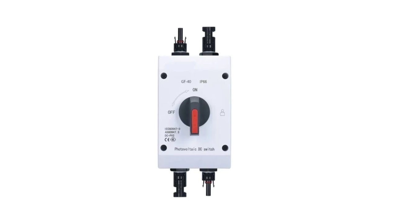 Separator/switch/întrerupător pentru Panouri Fotovoltaice 32A 1200V ...