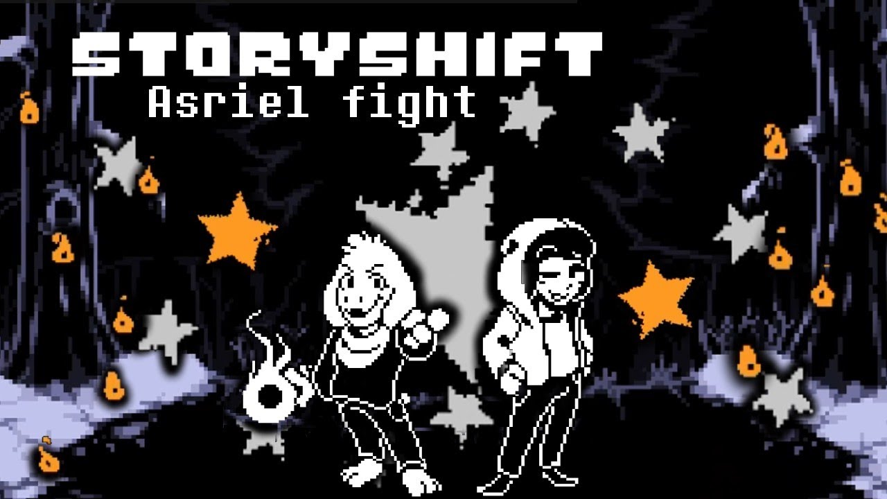 스토리쉬프트 아스리엘 전투! STORYSHIFT ASRIEL Battle! by vIgnitio /언더테일 팬게임/ - YouTube