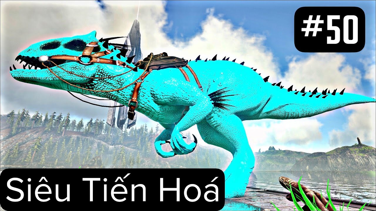 ARK: Ragnarok #50 Siêu Tiến Hoá Indominus Rex Đánh Boss Origin 400 ...